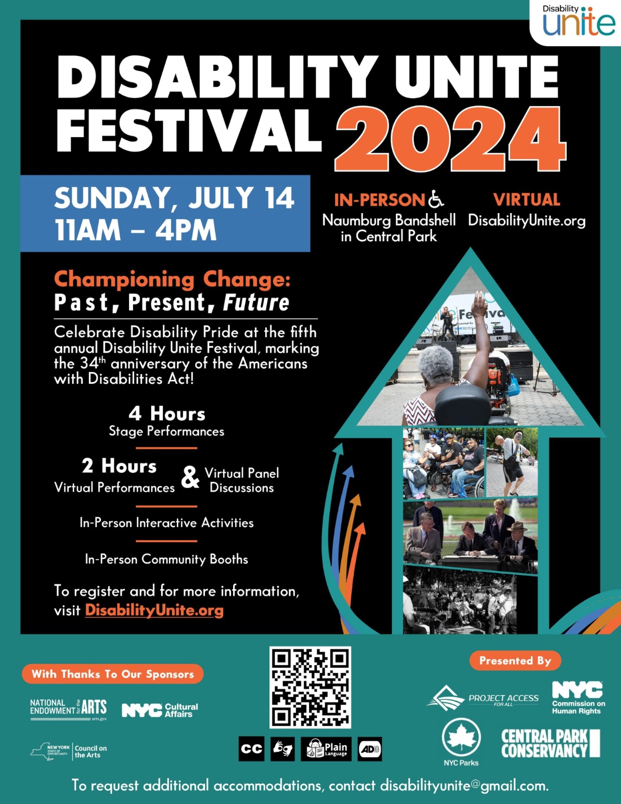 Celebrate Disability Pride at Disability Unite Festival! – Brooklyn ...